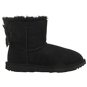 UGG unisex child Mini Bailey Bow Ii Boot, Black, 8 Toddler US