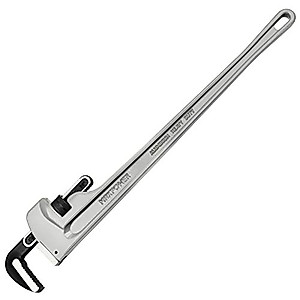MAXPOWER 36-inch Pipe Wrench, Heavy Duty Straight Pipe Wrench Aluminum Plumber Wrench