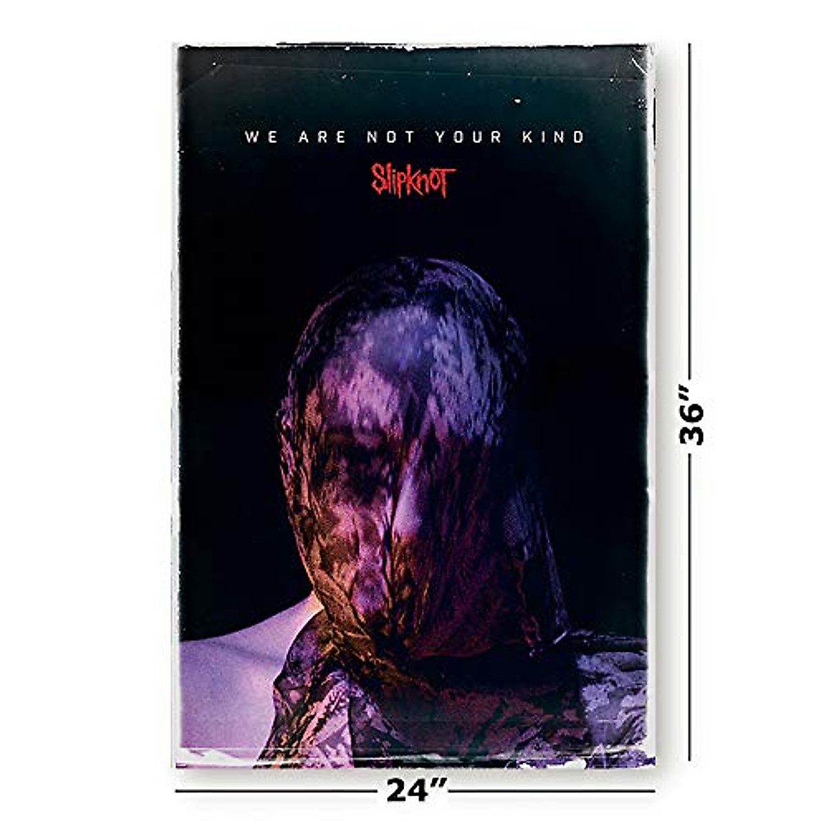 POSTER STOP ONLINE Slipknot - Music Poster (We are Not Your Kind - Face/Mask) (Size 24" x 36")