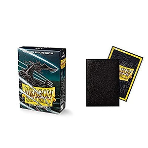 2 Packs Dragon Shield Matte Mini Japanese Jet 60 ct Card Sleeves Value Bundle! …