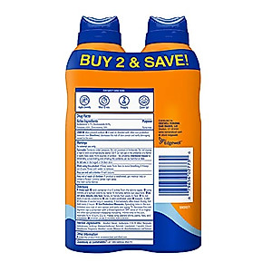 Banana Boat Sport Cool Zone SPF 50 Sunscreen Spray Twin Pack | Sport Sunscreen Spray SPF 50, Clear Sunscreen Spray, Banana Boat Sunscreen Spray SPF 50, Oxybenzone Free Sunscreen Pack, 6oz each