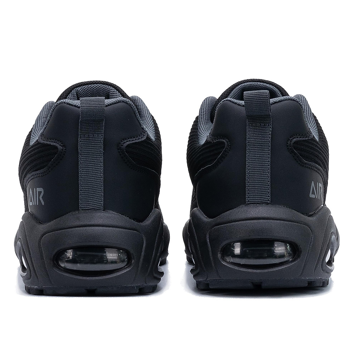 PERSOUL Mens Air Running Shoes Lightweight Breathable Athletic Tennis Gym Jogging Sneakers AllBlack Size 11