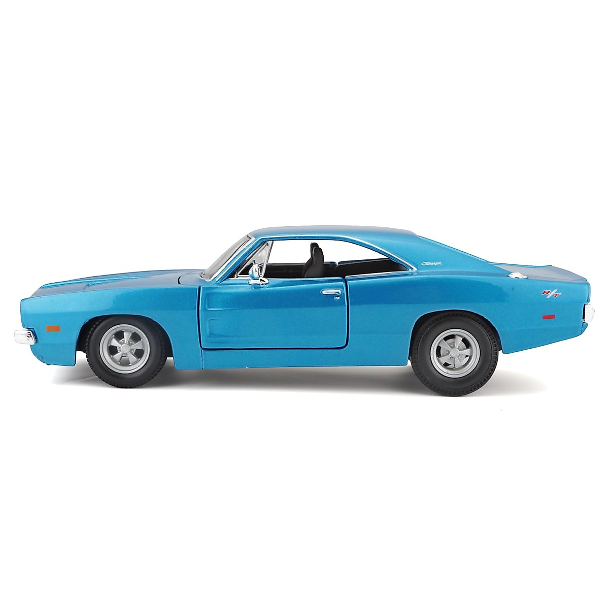 1969 Dodge Charger R/T Blue 1:25 Diecast Model Car
