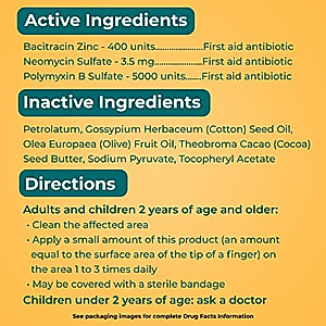 Neosporin Original Antibiotic Ointment, 24-Hour Infection Prevention for Minor Wound, 1 oz