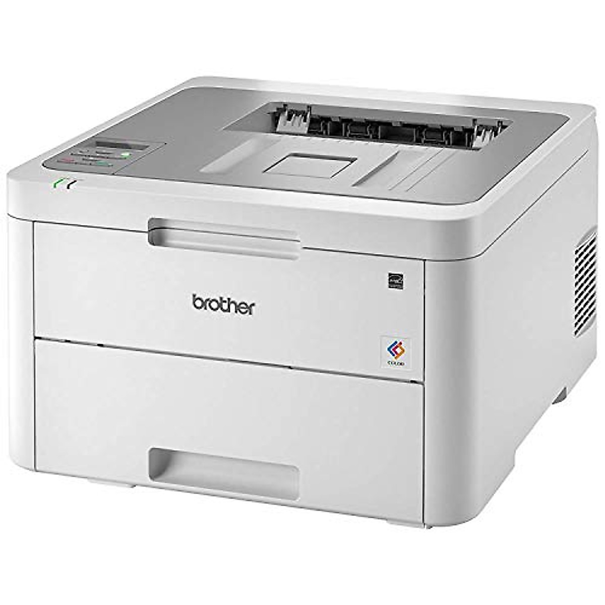 Brother HL-L3210CW USB & Wireless Digital Color Laser Printer for Home Business Office - Single-Function: Print Only - 19 ppm, 600 x 2400 dpi, 250-Sheet Large Capacity, Tillsiy USB Printer Cable