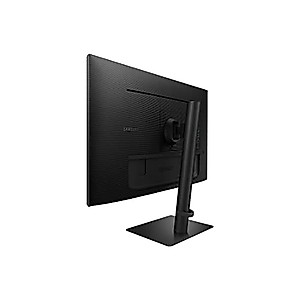 SAMSUNG S40A Series 27-Inch FHD 1080p Computer Monitor, 75Hz, IPS Panel, HDMI, DisplayPort, USB-C, Height Adjustable Stand, 3 Yr WRNTY (LS27A400UJNXZA),Black
