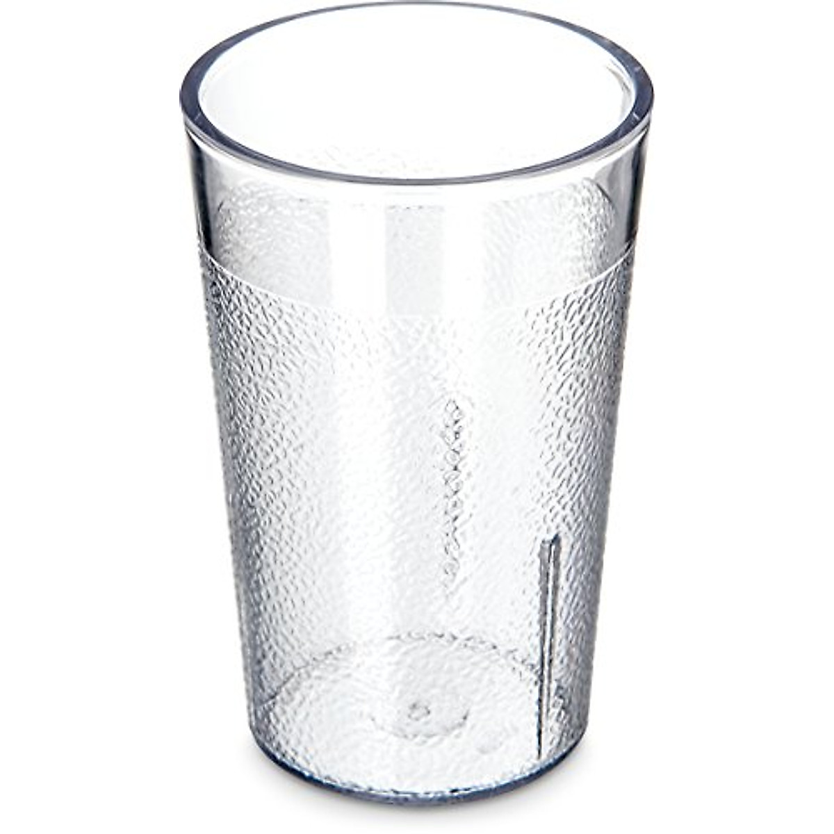 CFS 55018107 Stackable ShatterResistant Plastic Tumbler, 5 oz., Clear (Pack of 6)