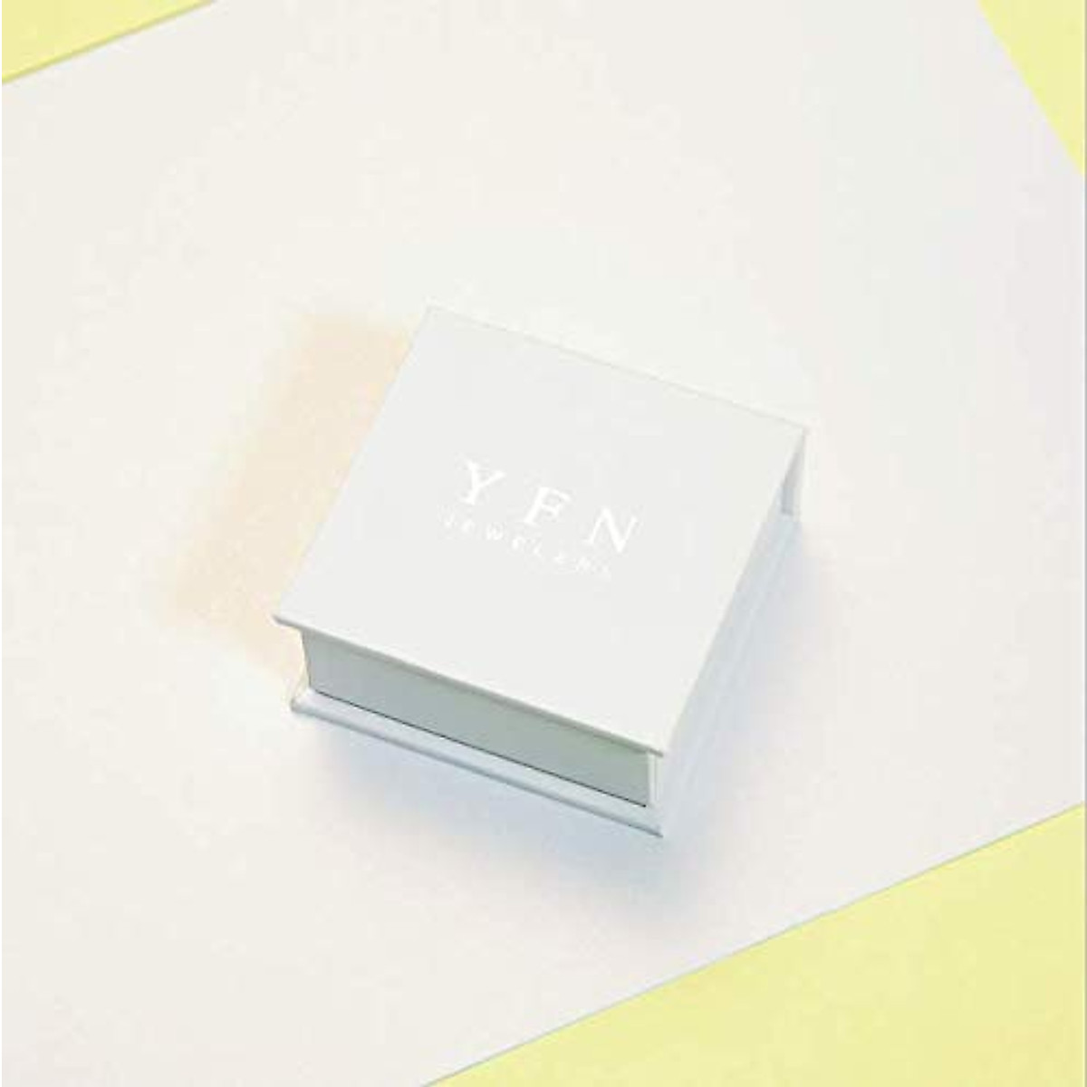 YFN Sterling Silver Simple Love Script Ring Thin Band Promise Ring (sterling-silver, 9)