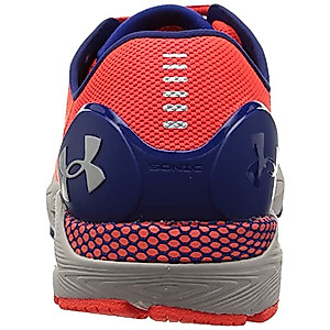Under Armour Men's HOVR Sonic 5 --Running Shoe, (601) Bolt Red/Bauhaus Blue/Ghost Gray, 9.5