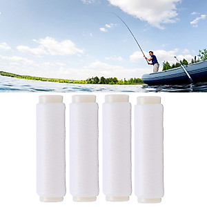 Bait Line, Fishing Accessory Nylon Bait Line 4pcs 100/200m Nylon Fishing Rubber Band Line High Elastic Fishing Accessories for Freshwater Fishing(number 3)