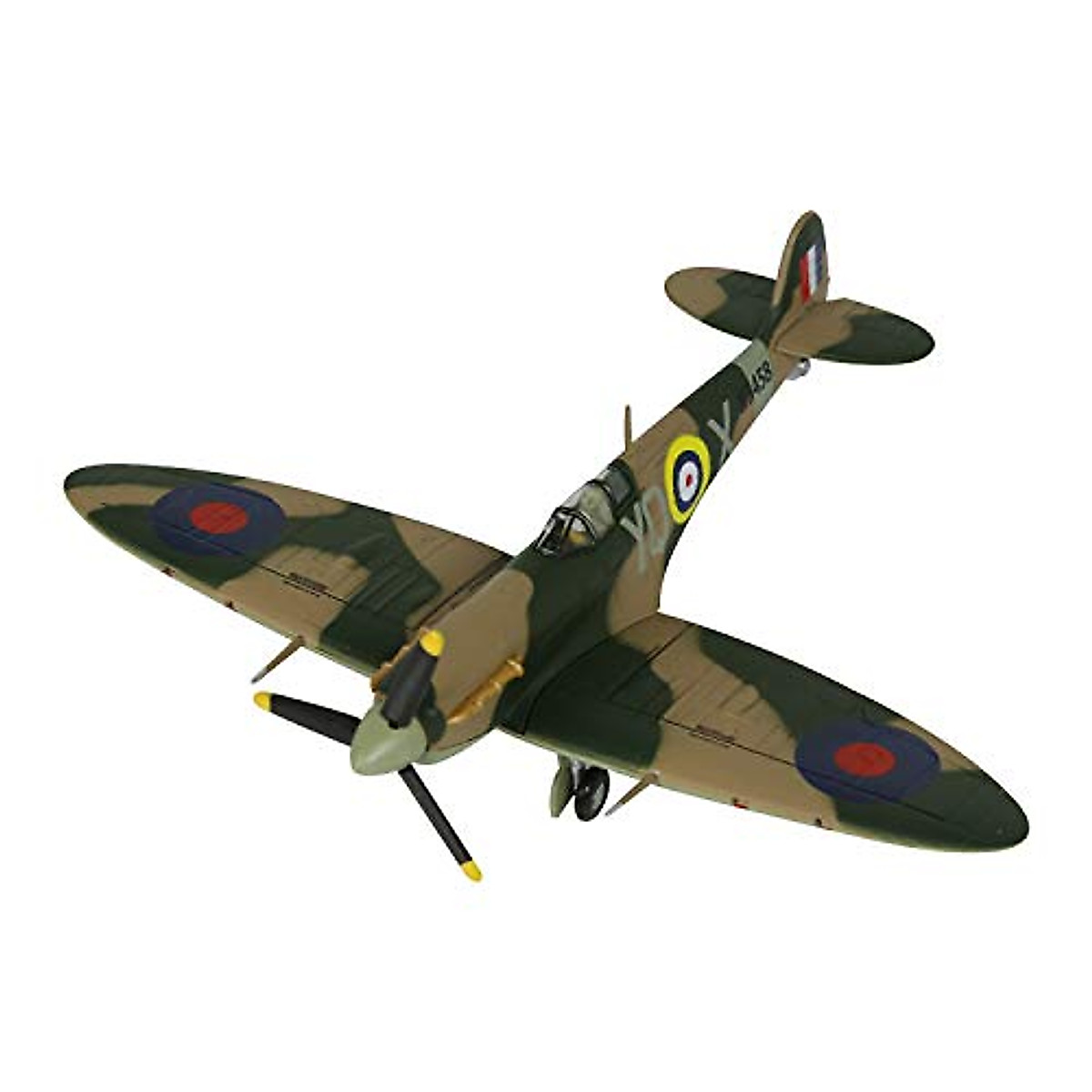 HANGHANG 1/72 Scale United Kindom Spitfire Fighter Attack Plane Metal Fighter Military Model Fairchild Republic Diecast Plane Model for Commemorate Collection