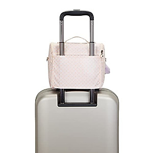 Kipling Women's New Kichirou, Insulated Bag, Nylon Lunch Tote, Girly Tile PRT