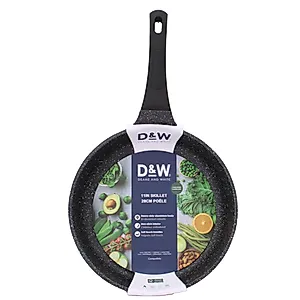 Generic D&W Premium Nonstick Skillet and Fry Pan, Deane White Cookware - 8 inch, 9.5 inch & 11 inch - Skillets, Sauce Pans, Pots & Frying Pan (11"" Black Handle)
