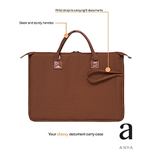 Art Portfolio bag, artist carrying bag, storage bag for artwork, posters with zipper and handles, light weight art bag for professionals, students. Anya Konst