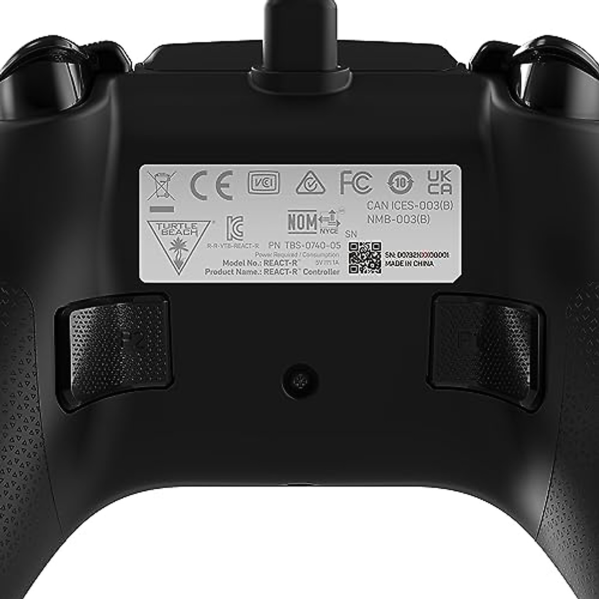 Turtle Beach REACT-R Wired Game Controller – Officially Licensed for Xbox Series X & S, Xbox One, and Windows 10|11 PC’s – Pixel