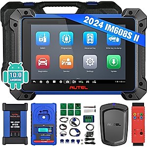 Autel MaxiIM IM608S II: 2024 Newer Ver. of IM608 PRO Top Car IMMO & Key Fob Programming Tool, Same as IM608 PRO II/ IM608 II, w/ XP400 PRO APB112 GBOX3, AutoScan 2.0, Advanced ECU Coding, 40+ Services