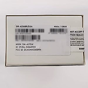 SAMSUNG Galaxy A22 5G (128GB, 4GB) 6.6" 90Hz, Android 11, 48MP Triple Camera, Dual SIM 4G Volte Unlocked (US + Global, GSM Only) International Model A226BR/DSN (Extra Fast Charger Bundle, Gray)