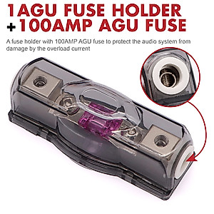 0 Gauge Car Amp Wiring Kit A Car Amplifier Installation Wiring Helps You Make Connections and Brings Power to Your Radio, Subwoofers Speakers