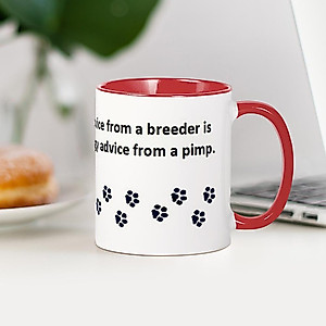 CafePress Getting Veterinary Advice Mug Ceramic Coffee Mug, Tea Cup 11 oz