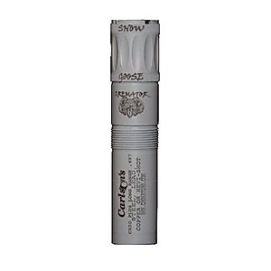 Carlsons Choke Tubes 12 Gauge for Beretta Optima HP [ 2 Pack | Mid Range & Long Range ] Triple Shot Technology (TST) | Cerakote White | Cremator Non-Ported Snow Goose Choke Tube | Made in USA