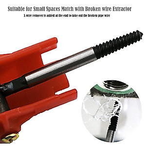 Faucet and Sink Installer Tool,8 in 1 Faucet and Sink Installer Multi Tool,Multi-Purpose Plumbing Tool Multifunctional Repair Installation Hand Tools For Toilet Bowl/Sink/Kitchen（One-way Red）