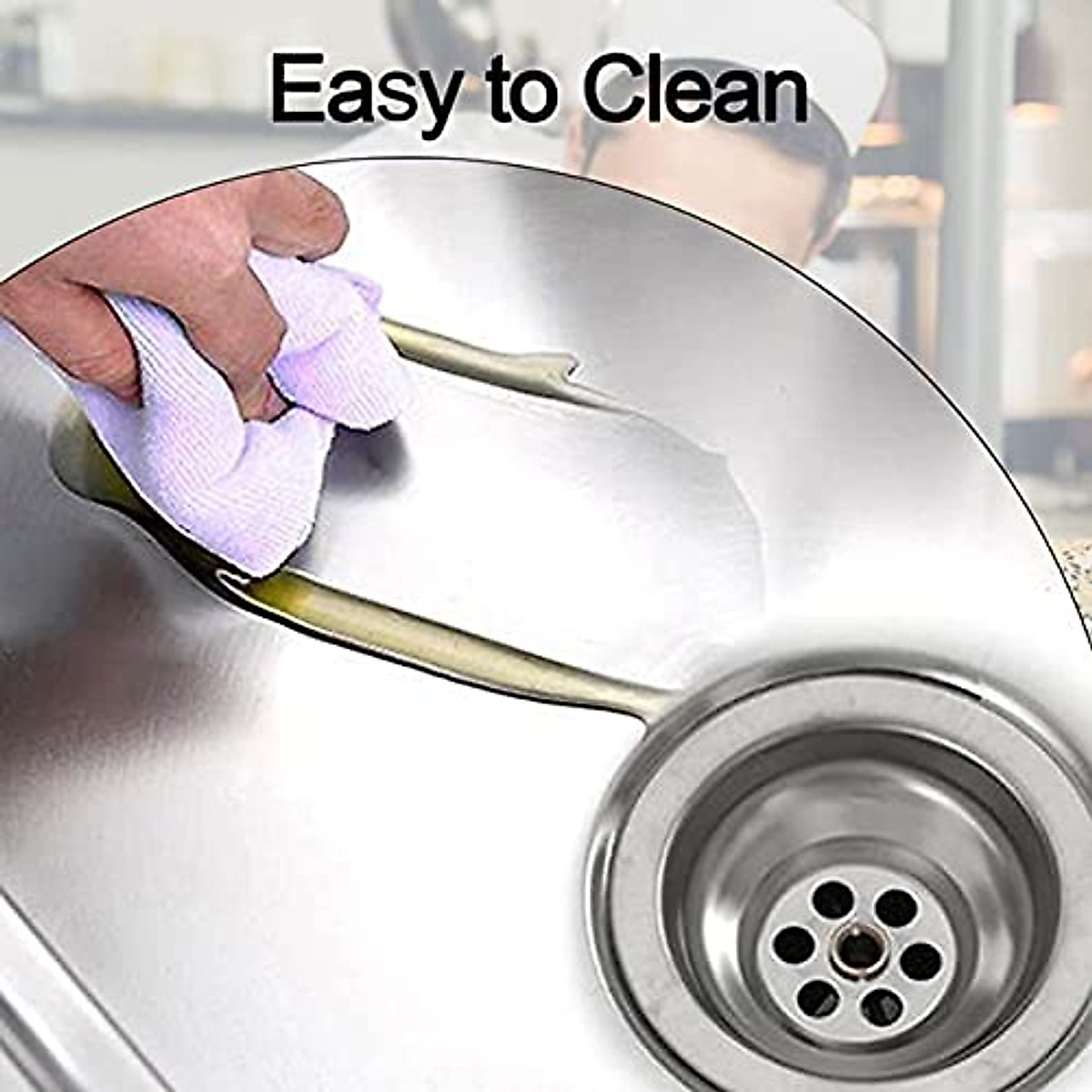 Vertical Kitchen Sink, Single Bowl Sink Commercial Catering Sink 304 Stainless Steel Kitchen Sink Freestanding Wash Basin Multifunctional Sink with Bracket Drawing Process (60 * 60 * 80cm)