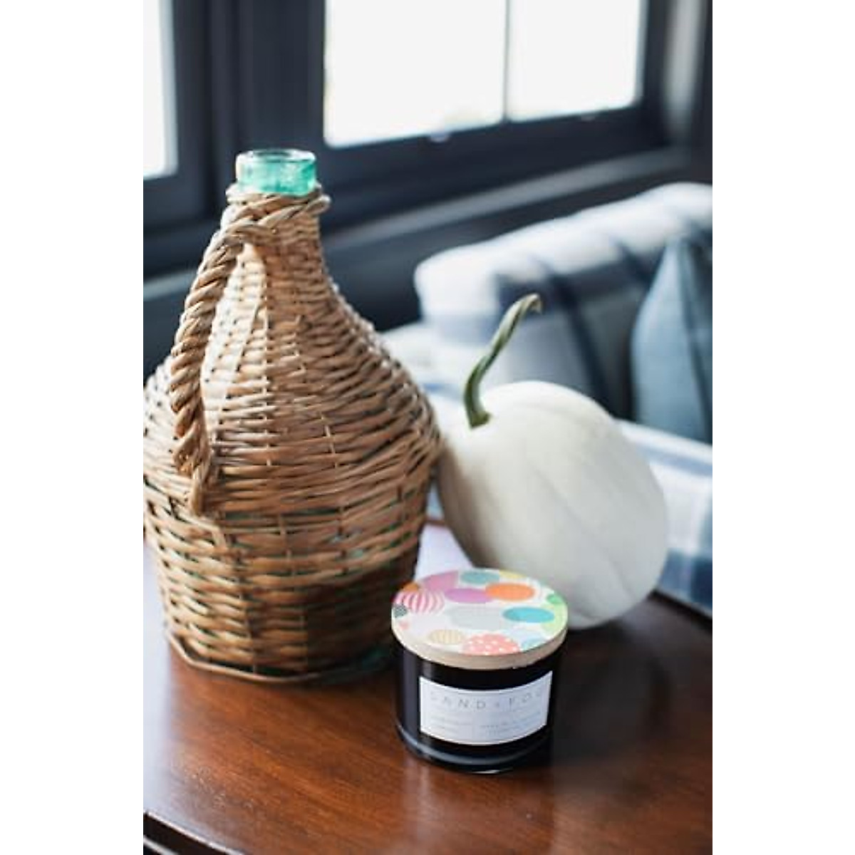 Sand + Fog Scented Candle - Honeycrisp Harvest – Additional Scents and Sizes – 100% Cotton Lead-Free Wick - Luxury Air Freshening Jar Candles - Perfect Home Decor – 12oz