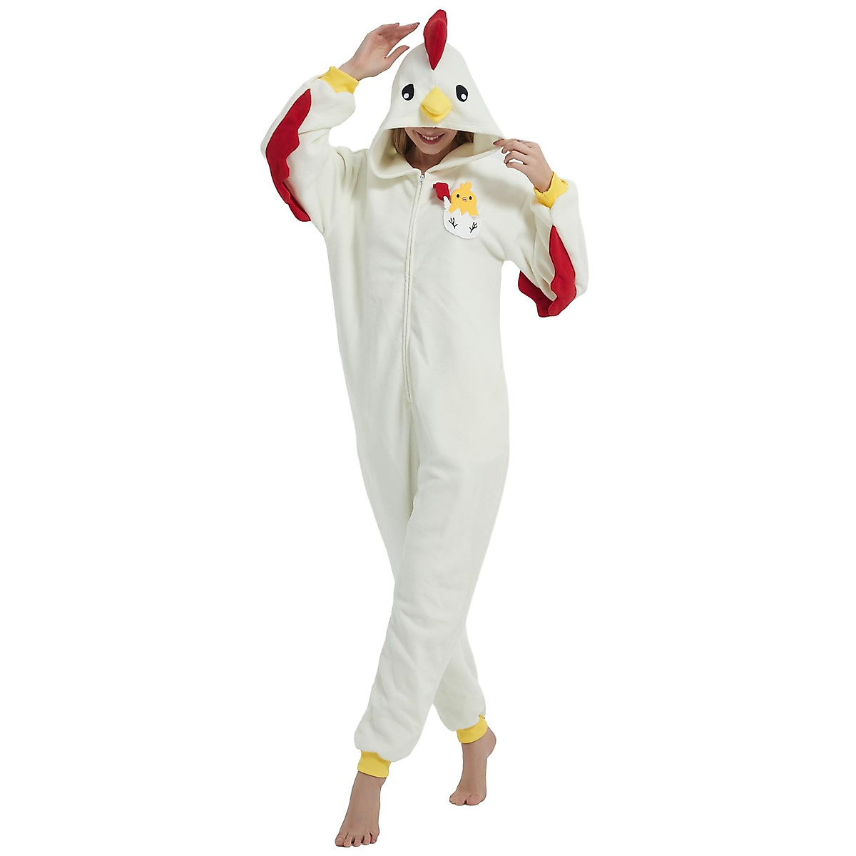 Sqlszt Animal Onesie Adult Unisex One Piece Cosplay Costume Pajamas