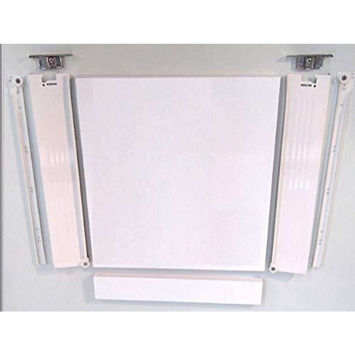 Metal Drawer Box Replacement with Slides - Slide Out Metal Sides and Slides Choose Your Width, 20" deep (6" High)