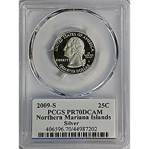 2009 S Northern Mariana Islands Territorial Quarter PCGS PR-70