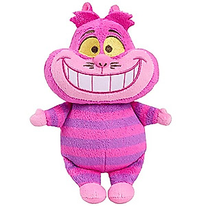 Disney Junior Alice’s Wonderland Bakery 8-inch Small Plush Cheshire Cat, Stuffed Animal, Pink, Kids Toys for Ages 3 Up by Just Play