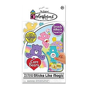 Colorforms Travel Play Set - Care Bears - The Classic Picture Toy That Sticks Like Magic - for Ages 3+