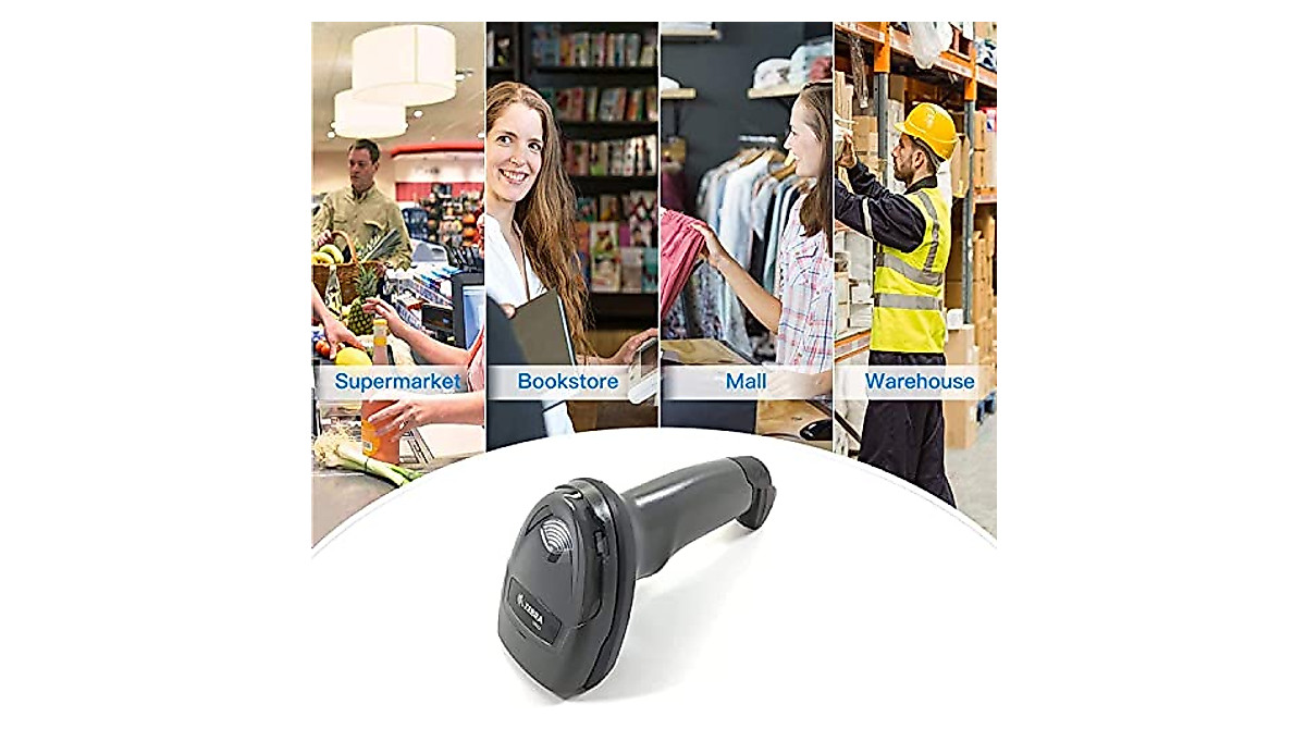 Zebra DS2278 Cordless 1D/2D Scanner Kit - Retail POS