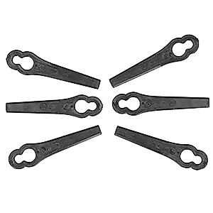 100pcs Trimmer Head Blades Set Plastic Trimmer Replacement Cut Blade For Lawn Mower Garden Accessories Cordless Grass Strimmer