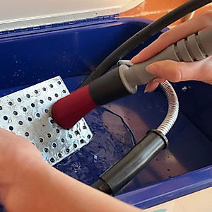 Ohio Brush Works, Flow-Through Brush, Handmade in the USA, Easy Grip, Polyester Filament (Medium Bristle)