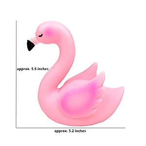 Fantasee LED Flamingo Night Light Decorative Light Battery Operated Baby Children Nursery Light for Bedroom Party Christmas Birthday Gift (Pink, Flamingo)