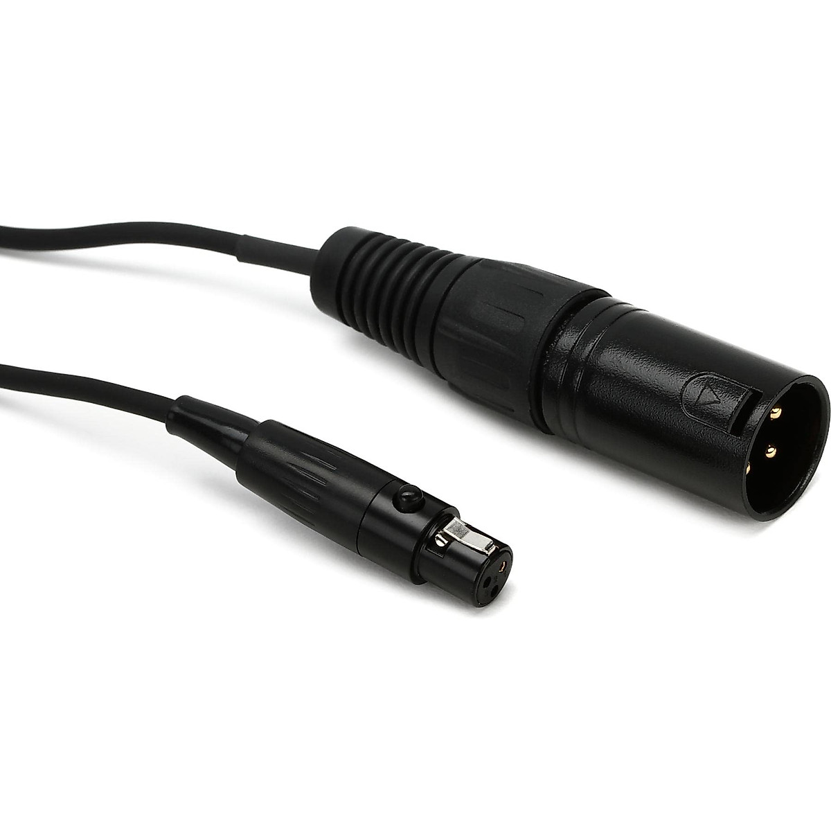 AUDIX CBLM25 Mini XLR Female to XLR Male Cable Micros Series Microphones, 25-foot - Black