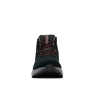 Columbia Men's Plateau Venture Mid, Black/Red Element, 11.5