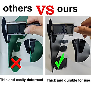 Landscape Edging Kit,20FT Plastic No Dig Garden Edging with 25 Stakes,4.5 Inch Tall Lawn Edging for Yard,Lawn,Flower Gardens Border