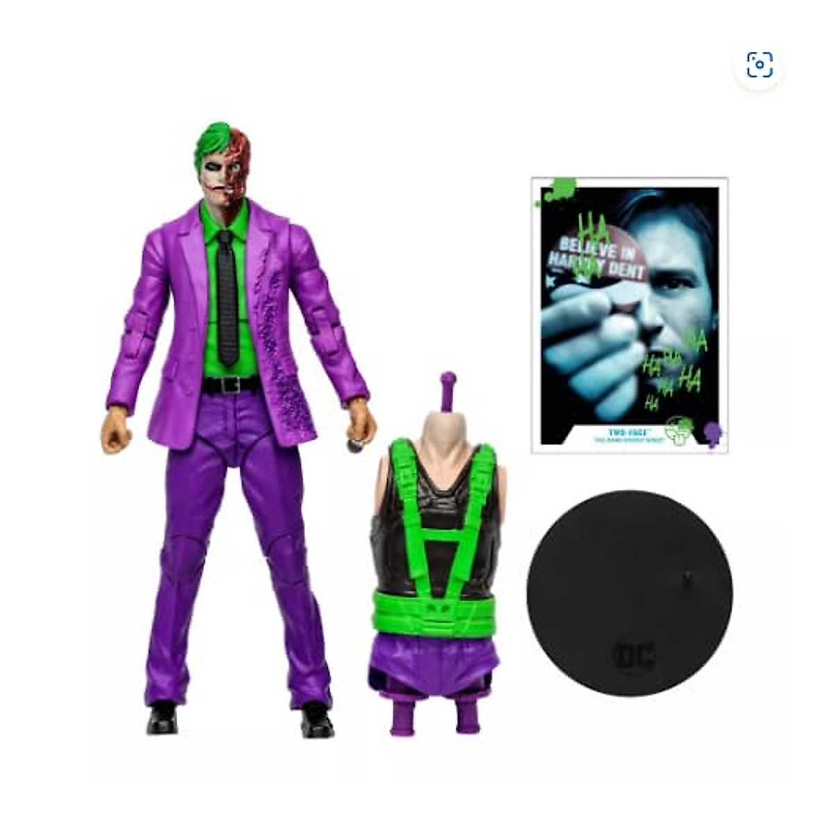 McFarlane Toys DC Comics The Dark Knight Rises: Jokerized Two-Face Action Figure