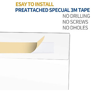 Ludery 5x7 Acrylic Picture Frame,Set of 6,Clear Photo Frame Display 5x7 Pictures, Wall Mounted Clear Photo Frame Display Pictures for Home, School, Office