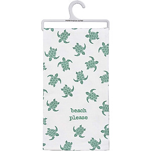 Primitives by Kathy Kitchen Towel - Beach Please 26.00" x 20.00"