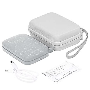 co2CREA Hard Case Replacement for HP Sprocket Portable 2x3 Instant Photo Printer (Luna Pearl Case)