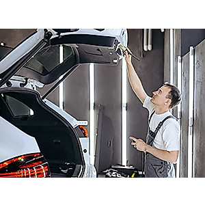 TAKAVU Boar Hair Detailing Brush Set, 5pcs Detail Brushes, 3pcs Wire Brush, Air Conditioner Brush & Microfiber Towel for Cleaning Engine, Wheel, Interior, Air Vent, Emblem, Car, Motorcycle