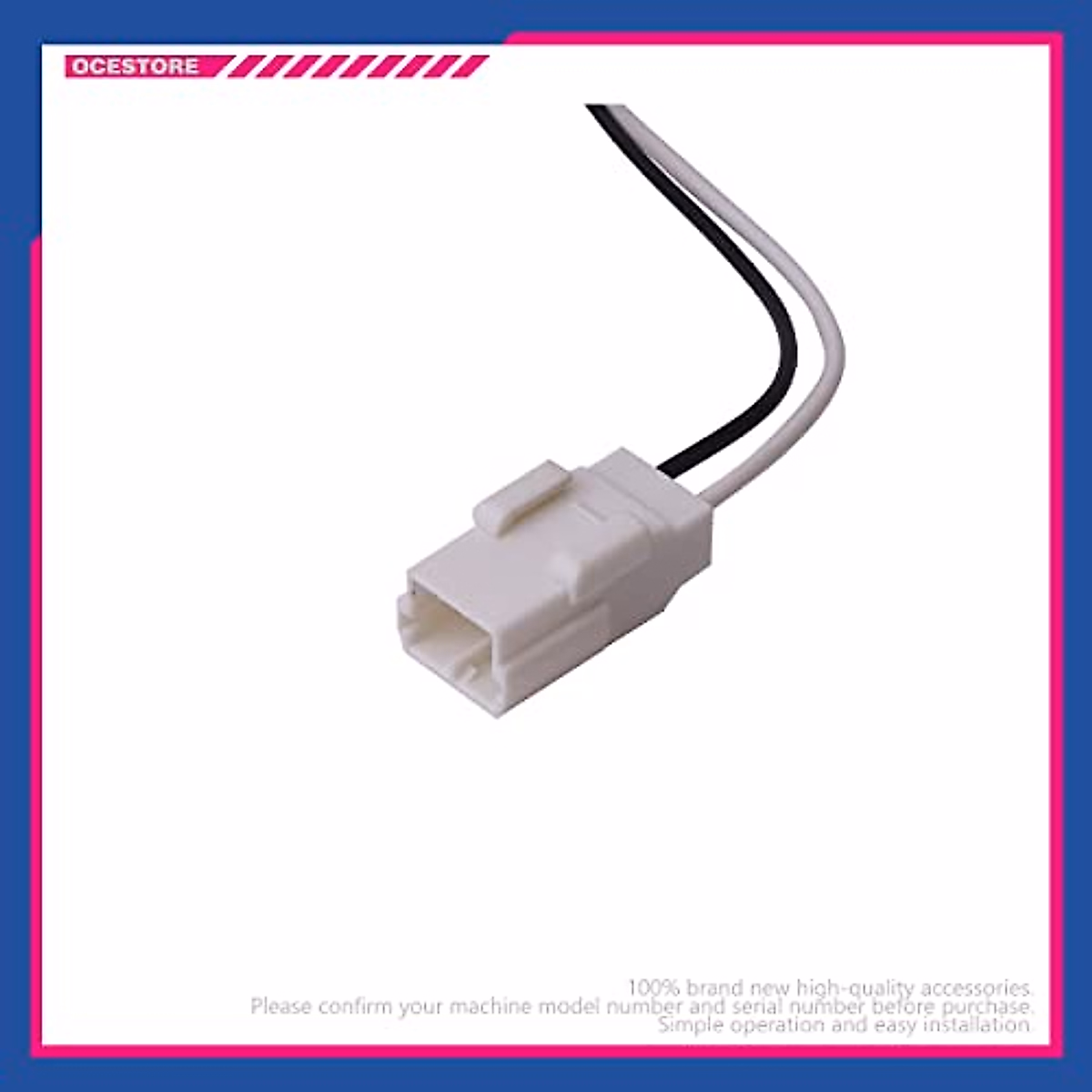 Ocestore 4Pcs Speaker Harness 72-6514 Compatible with Ram 1500 2500 Magnum Door Speaker Wiring Harness Adapter Dakota Caravan Cherokee Wrangler JK Speaker Wire Harness Replacement 726514