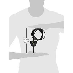 Master Lock 6ft. x 3/16in. Python Adjustable Locking Cable, Black, 6' X 3/16-Inch, 8417D