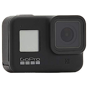 GoPro HERO8 Black Waterproof Action Camera w/Touch Screen 4K HD Video 12MP Photos +Sandisk Extreme 128GB Micro Memory Card + Hard Case + Head Strap + Chest Strap + Gopro Hero 8 - Top Value Accessories