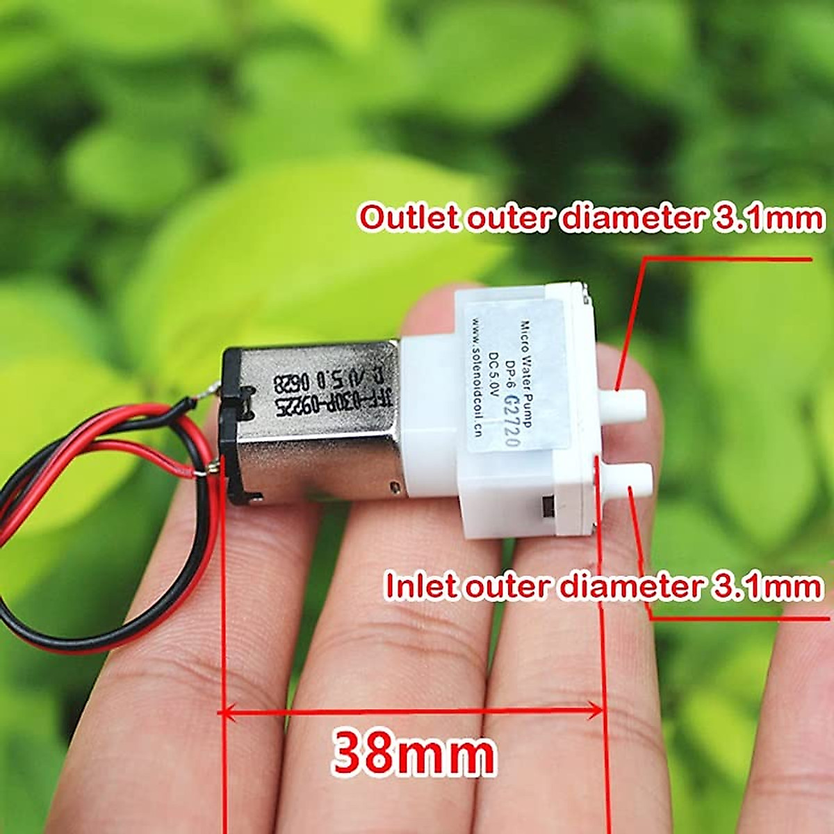 Submersible Sump Pump Micro Mini Mute Air Pump DC 3V-5V 3.7V 4.2V 030 Motor Pump Transfer Pump