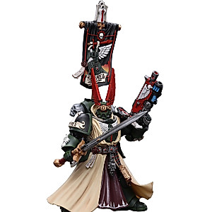 HiPlay JoyToy Warhammer 40K Collectible Figure: Dark Angels Supreme Grand Master Azrael 1:18 Scale Action Figures JT7899 (JT7899 Azrael)