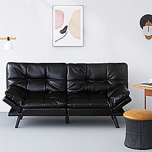 SLNFXC Sofa Bed Linen Memory Foam Couch Convertible Love Seat for Compact Living Spaces Offices Apartments